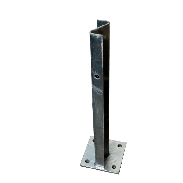 Z Section - 760mm high - Armco Crash Barrier Posts-Bolt down