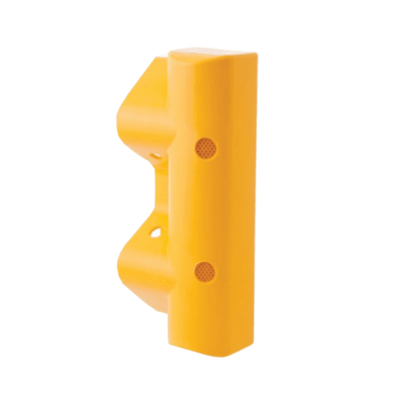 Plastic Pedestrian Scroll Ends - Safety Yellow Reflective - (AR12Y ...