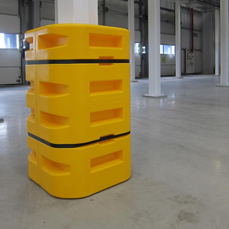 Plastic - Column Wrap Protector - 203x203 - BarrierMart.co.uk